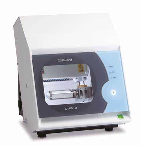 Roland DWX-4 Dental Mill - 4-axis milling - Bristol CadCam